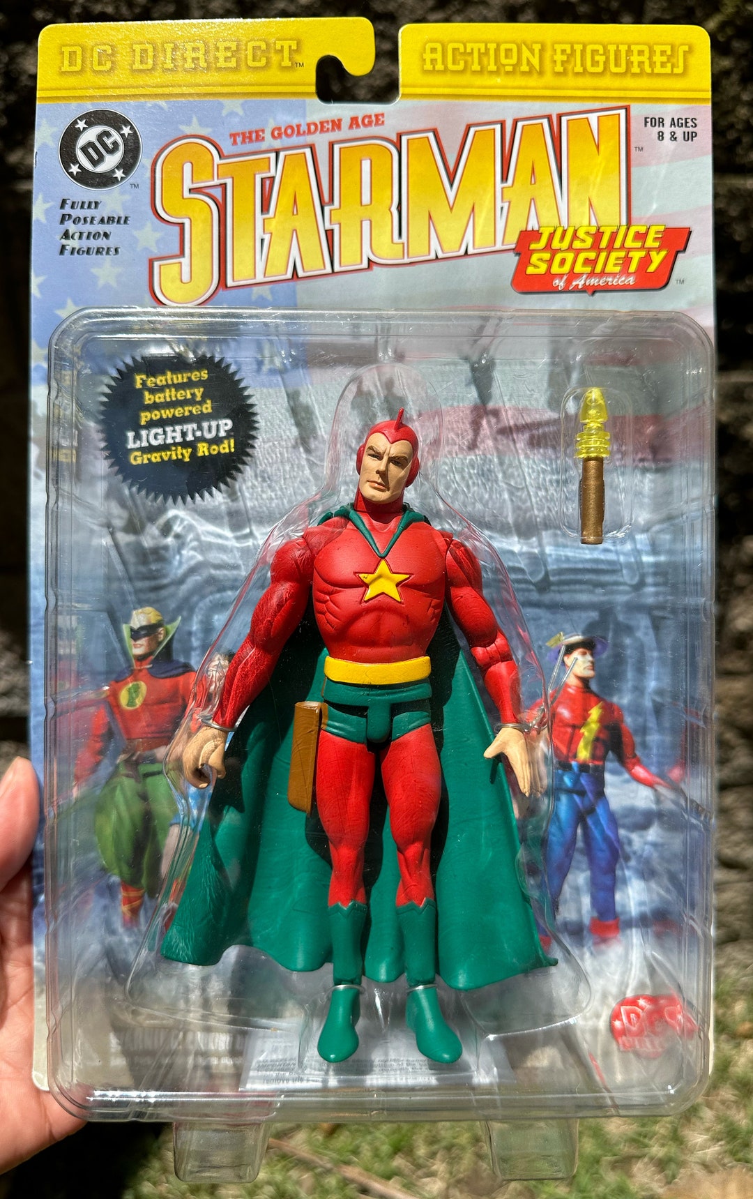 Vintage Golden Age Starman JSA DC Direct 6" Action Figure Brand 2000 - Etsy