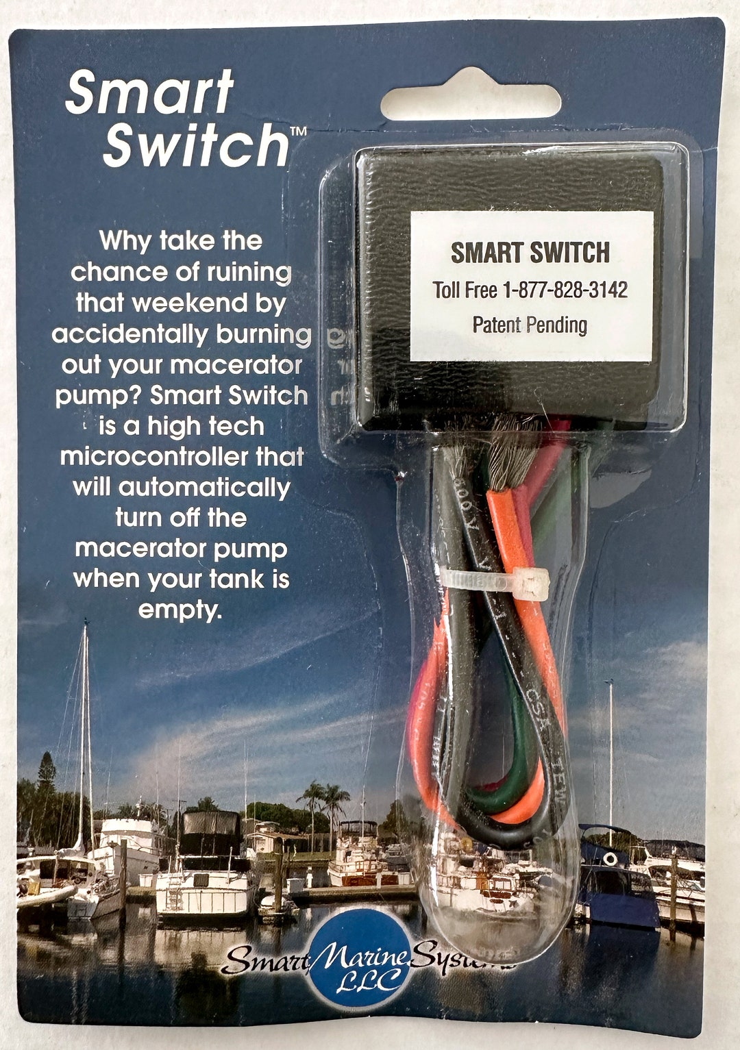 Smart Marine Systems SM-JAB12-VDC M-T12-VDC Macerator Pump Smart Switch ...