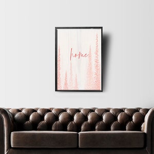 Home Printable Word Art Home Print Art Download Wood Grain Print Modern ...