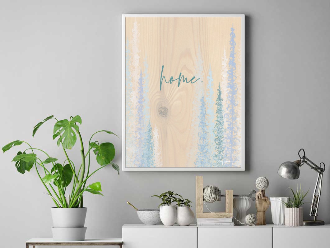 Home Printable Word Art Home Print Art Download Wood - Etsy