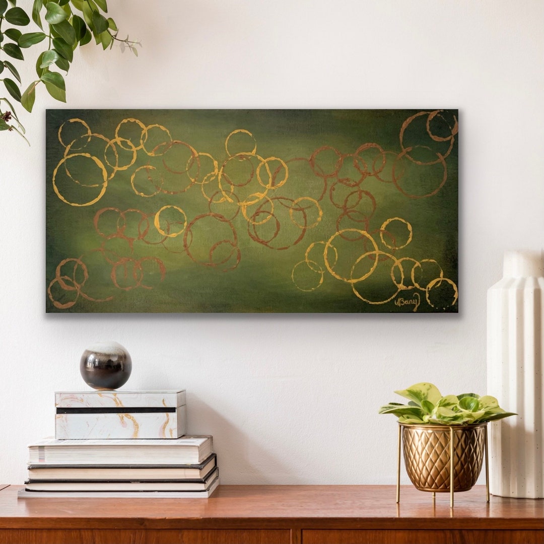 We Are All Entangled. Original Acrylic Canvas Painting. Modern Art ...
