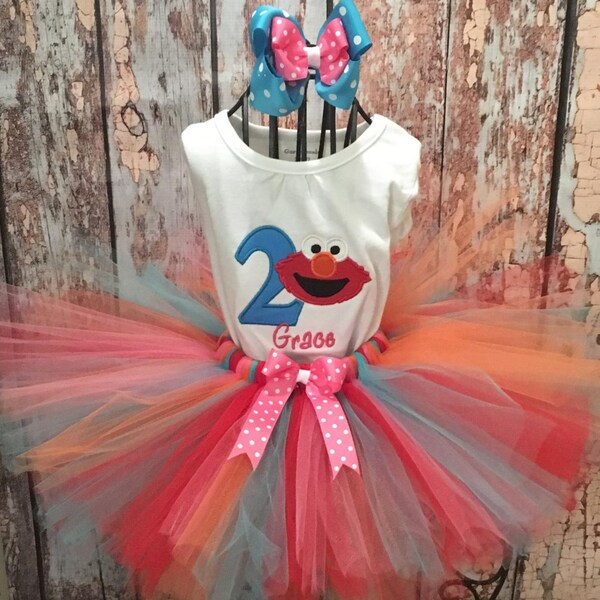 Elmo Tutu - Etsy