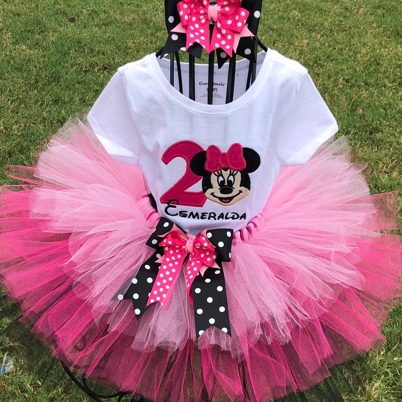 Minnie Mouse Outfit - Etsy
