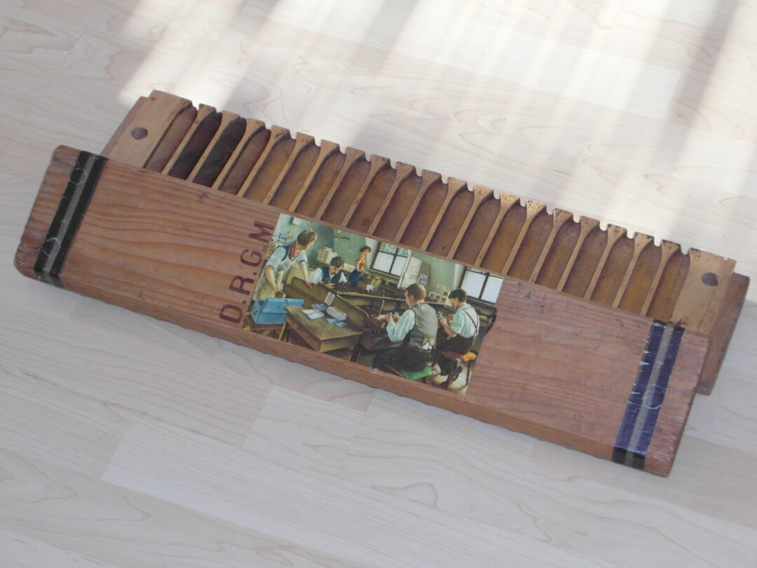 Antique Cigar Press Cigar Shape Cigar Tobacco Wooden Press Handmade ...