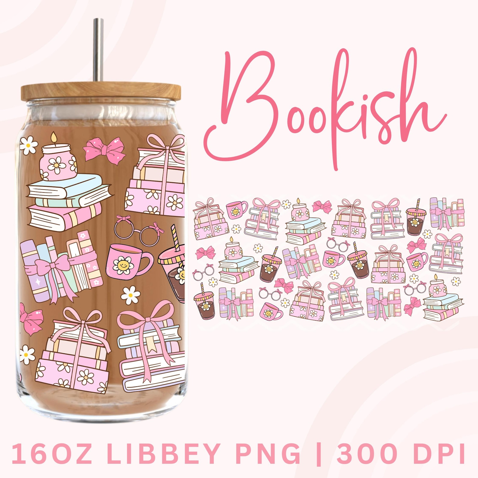 Books Coffee Glass Can Png,coffee Books Png, Bookish Girly Png ...