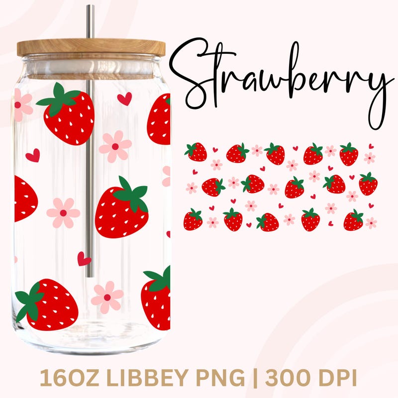 Jar of Strawberries Svg - Etsy