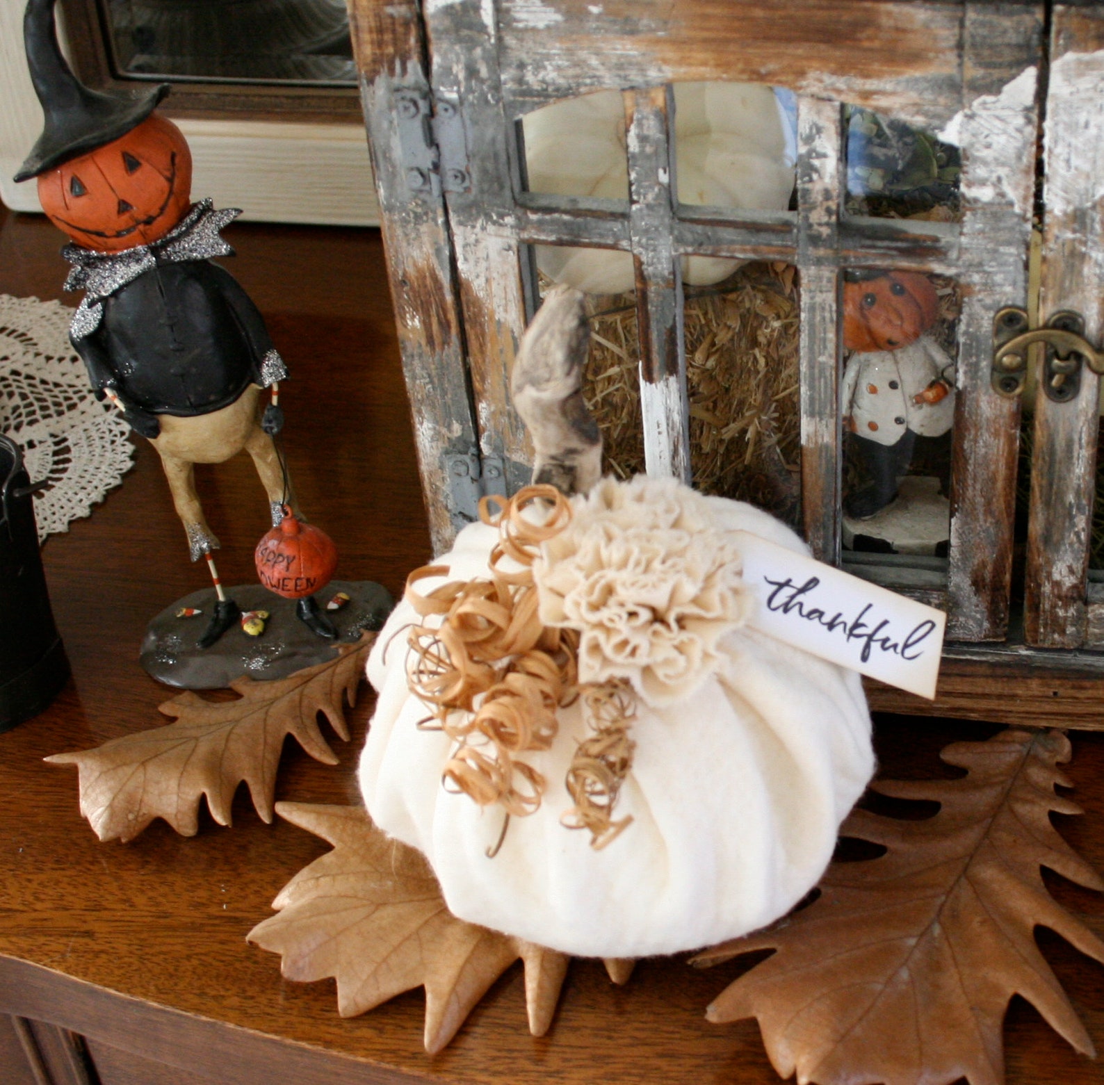 Pumpkin Decor Plush Pumpkin Beige Pumpkin Thankful Pumpkin - Etsy