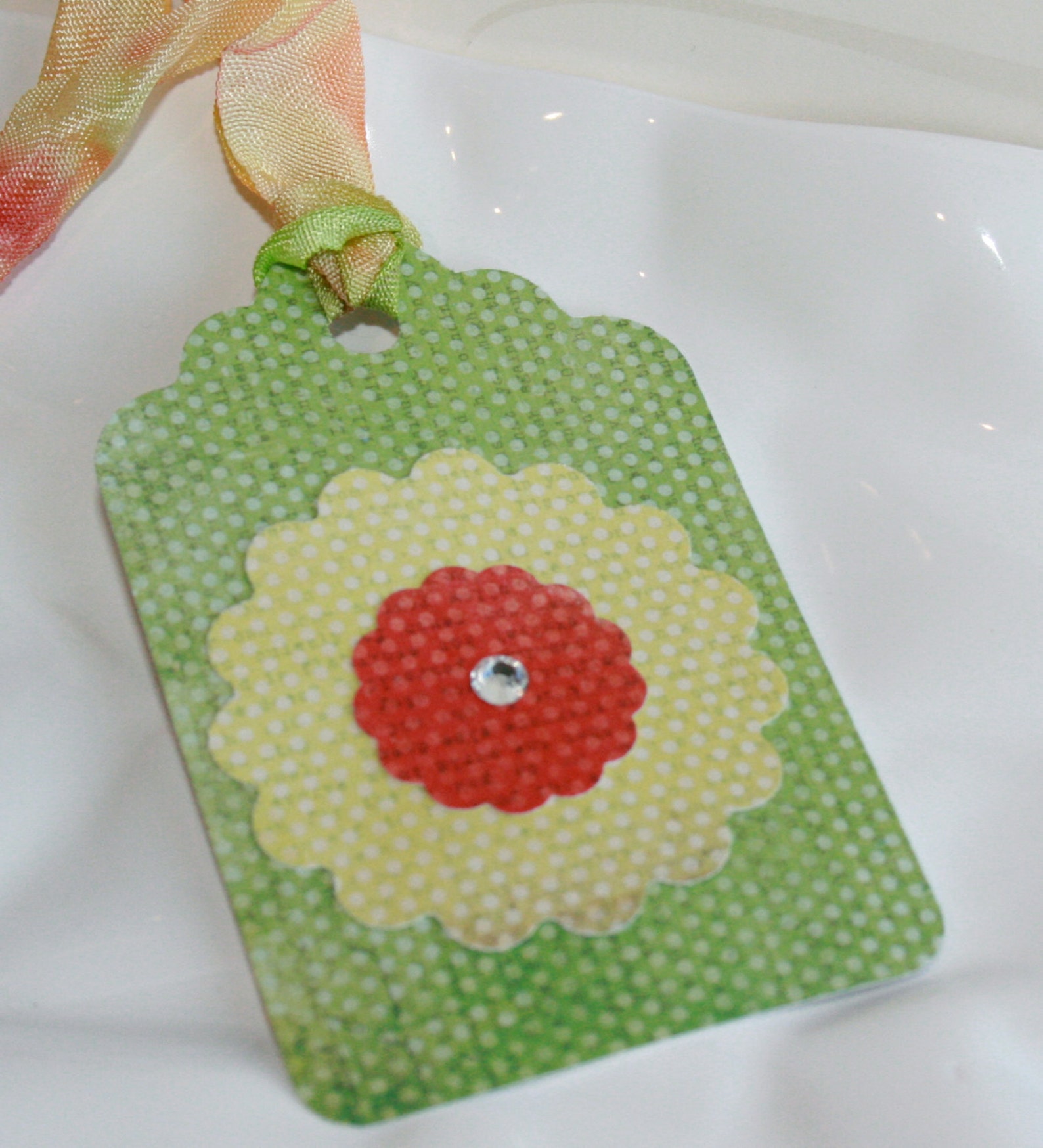 Spring Flower Tags // Flower Gift Tags // Shabby Chic Gift Tags - Etsy