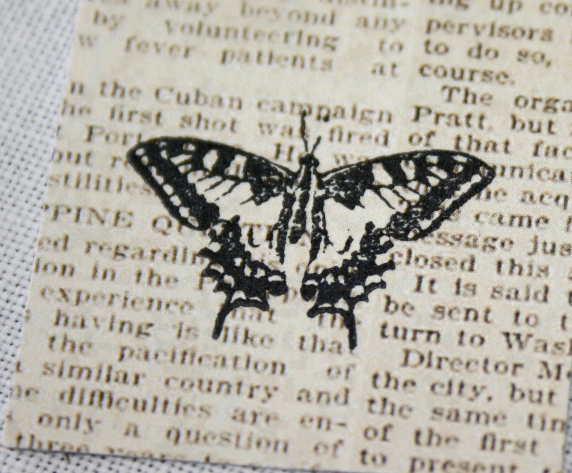 Butterfly Gift Tags // Set of 4 Gift Tags // Vintage Script | Etsy