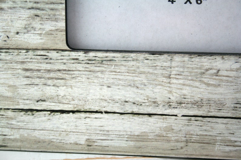 Rustic Picture Frame, Decoupaged Frame, Rectangle Frame, Photo Frame, 4 ...
