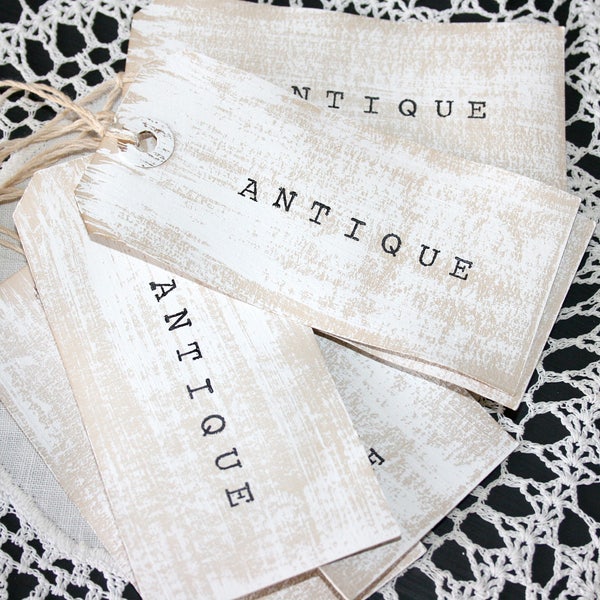 Antique Price Tags - Etsy