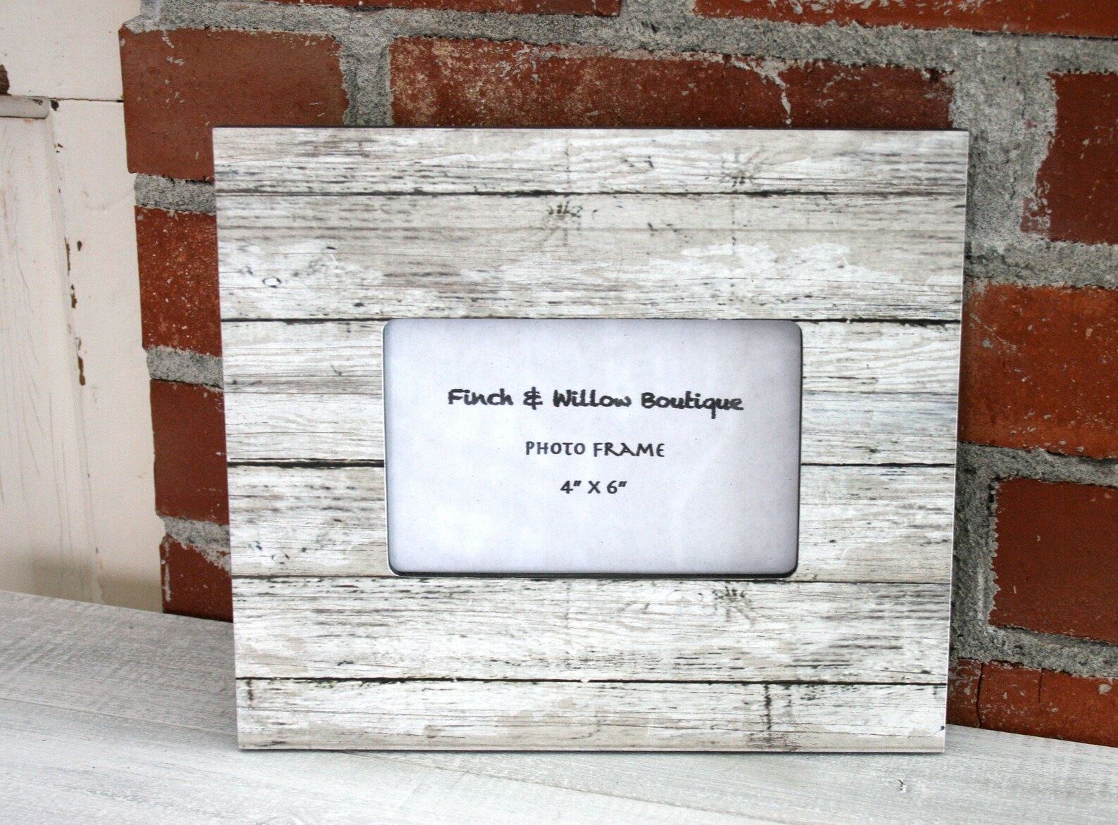 Rustic Picture Frame Decoupaged Frame Rectangle Frame Photo | Etsy