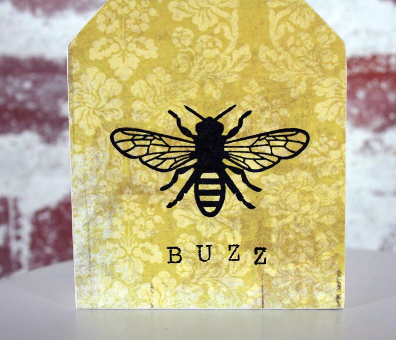 Buzz Sign Wood House Tiered Tray Decor Farmhouse Mini Wood | Etsy