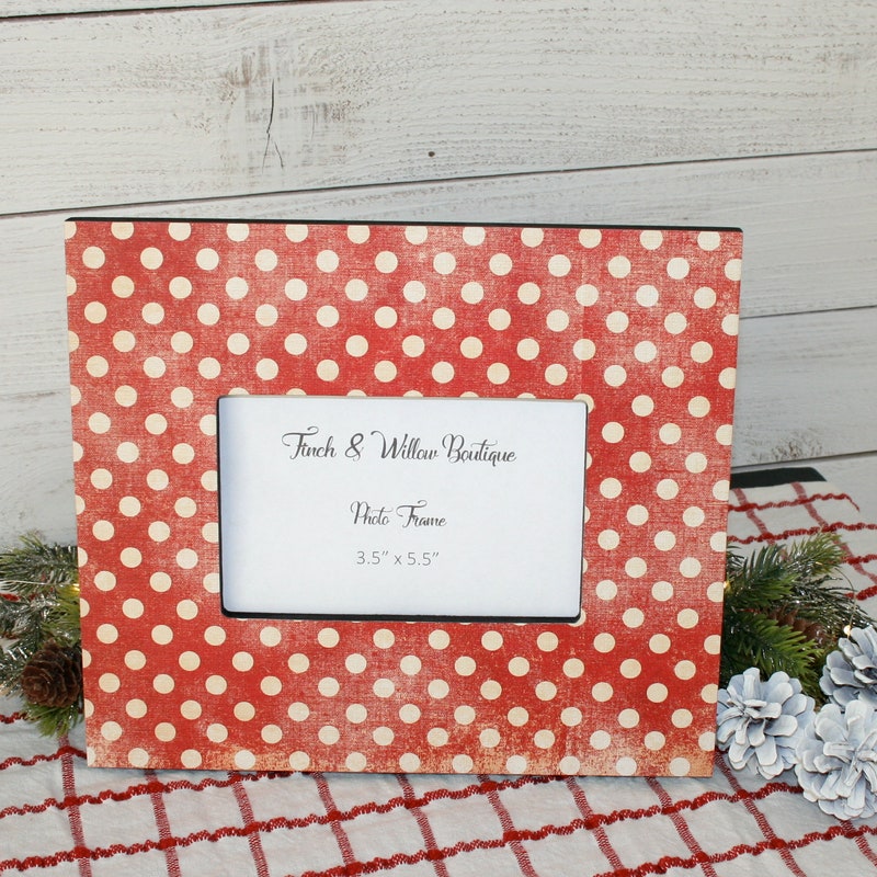 Polka Dot Frame - Etsy