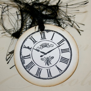 Steampunk Gift Tags, Clock Face Gift Tags, 2 Inch Tags, Gift Tags - Etsy