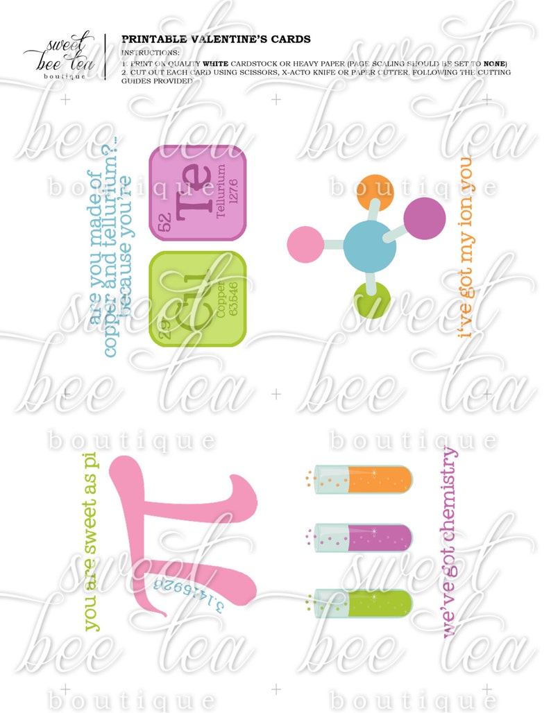 Geeky Valentine's Day Cards for the Nerd at Heart - Printable - Digital ...
