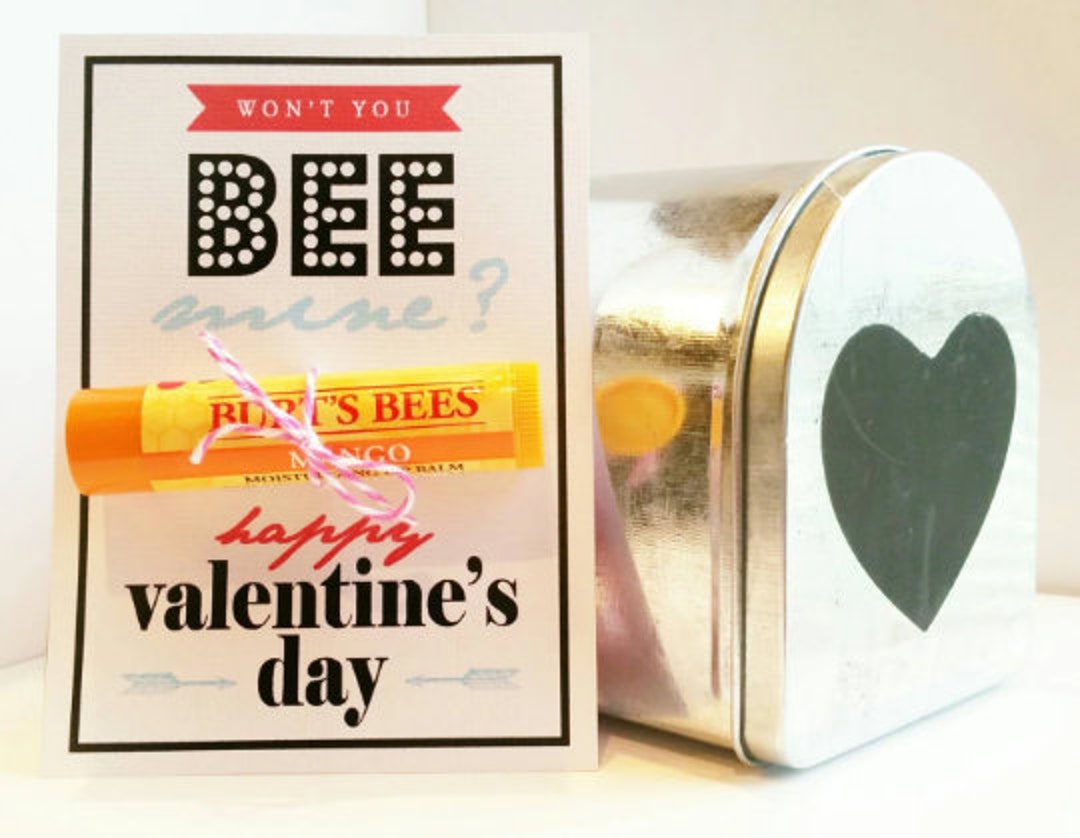 Happy Valentine's Day Won't You BEE Mine - Printable Cards - School ...