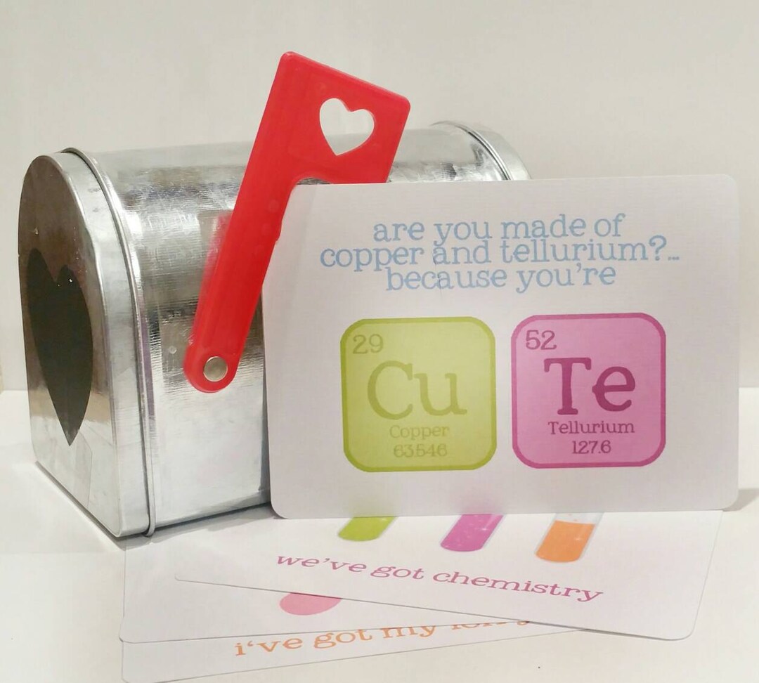 Geeky Valentine's Day Cards for the Nerd at Heart - Printable - Digital ...