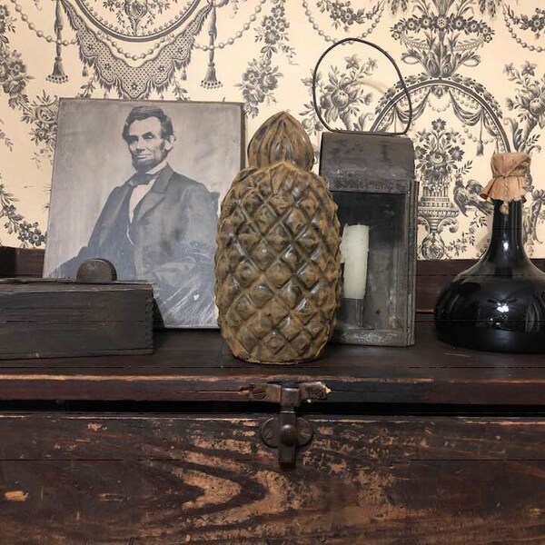 Primitive Pineapple - Etsy