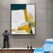 Framed Abstract Oil Painting on Canvas Modern Oil Painting - Etsy