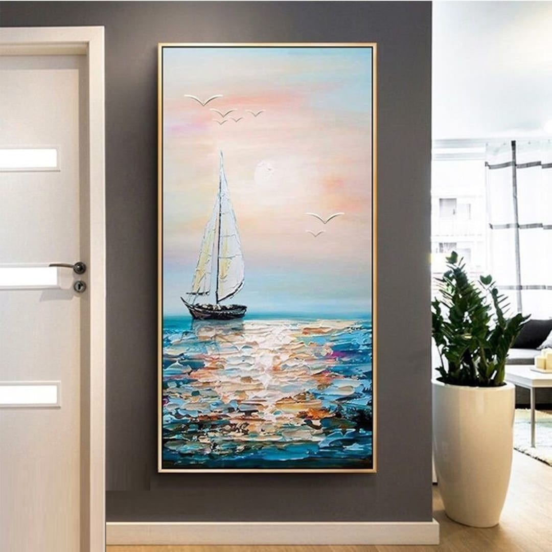 Modern Oil Painting on Canvas Abstract Oil Painting Hand Painted Large ...