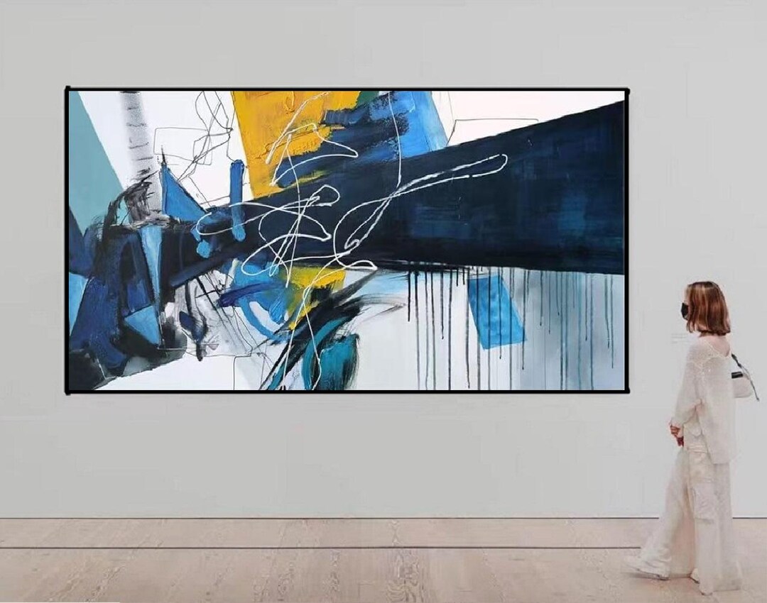 Large Modern Art Painting on Canvas Hand Painted Abstract Oil Painting ...