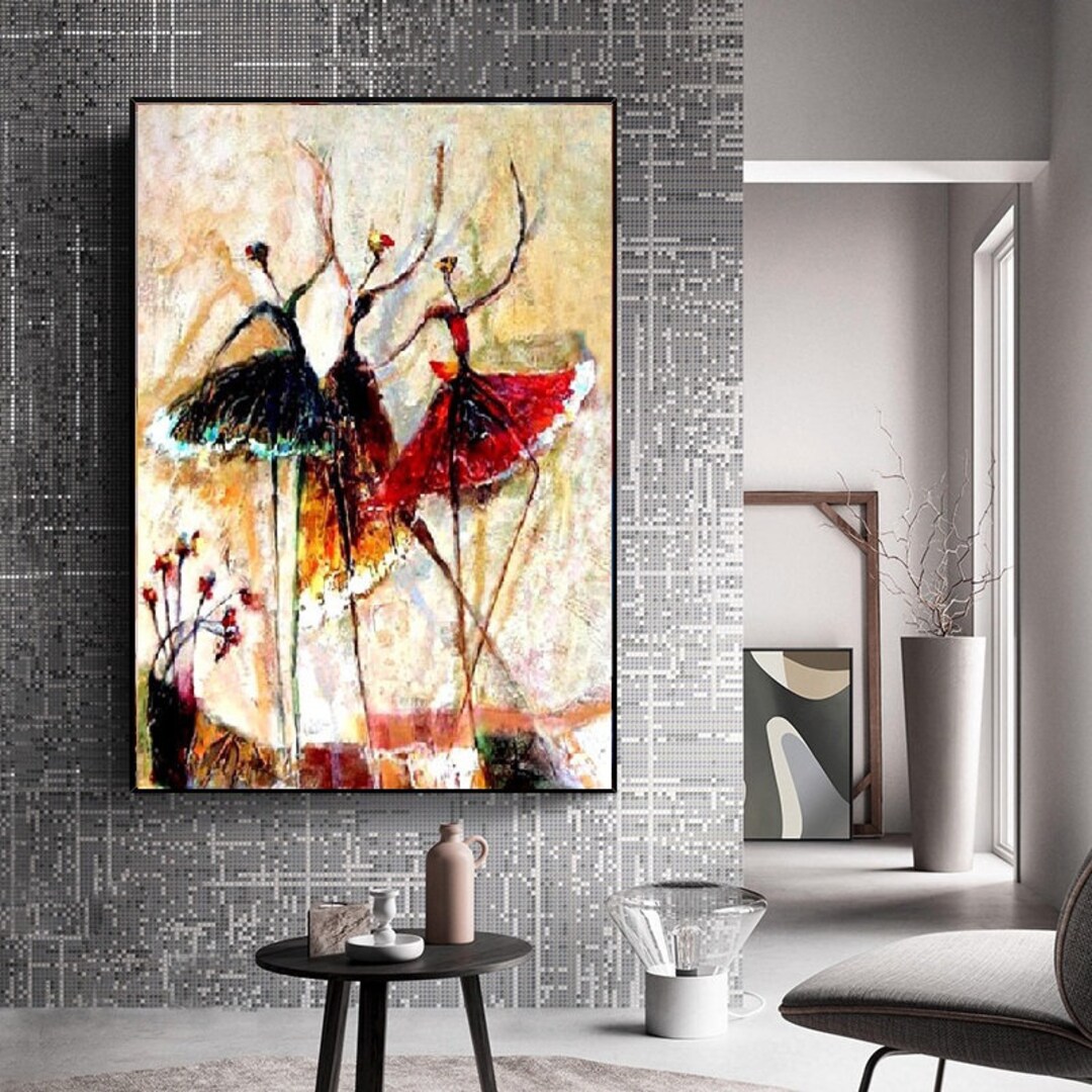 Modern Oil Painting on Canvas Abstract Oil Painting Hand Painted Large ...