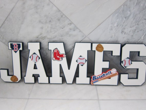 CUSTOM 9 Sports Themes 16.00 PER LETTER for - Etsy