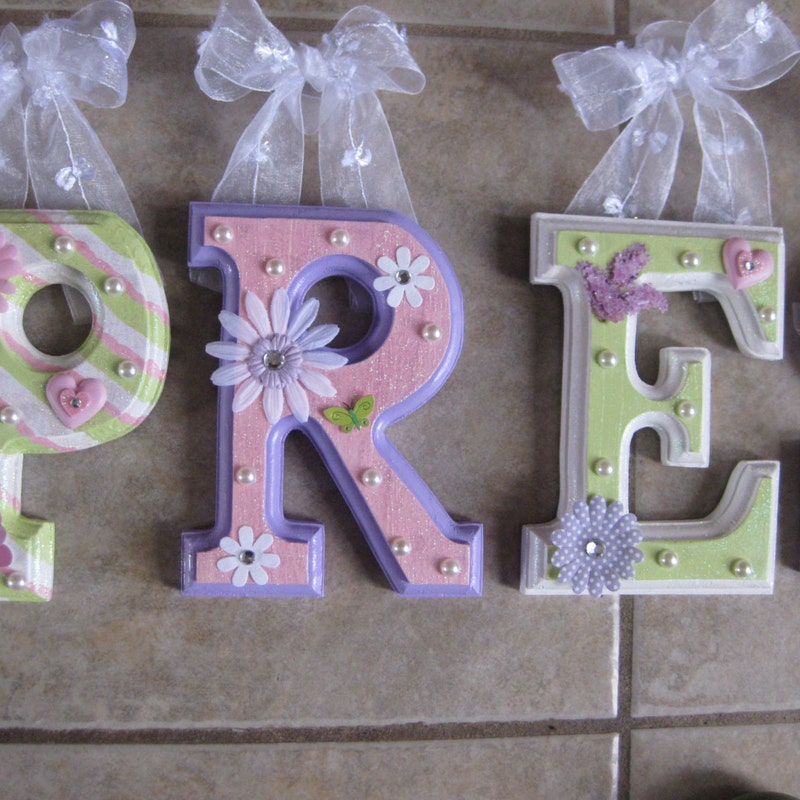 Girls Room Letters - Etsy