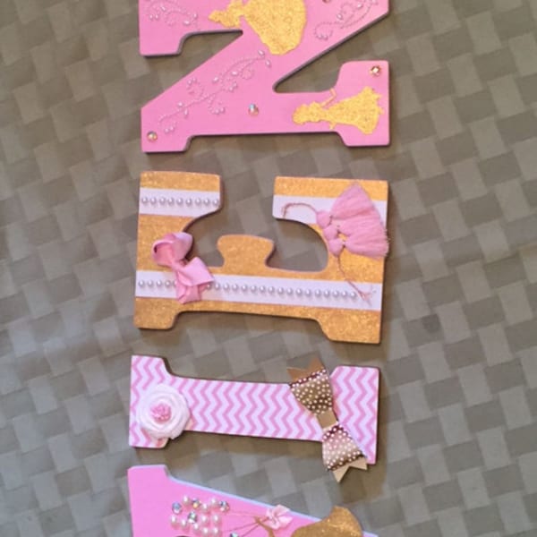 Girls Room Letters - Etsy