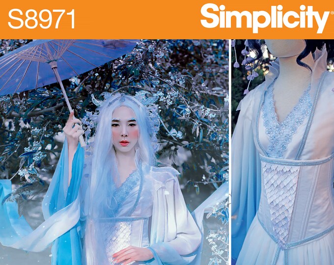 SEWING PATTERN Firefly Path X Simplicity Pattern S8971 Signed | Etsy