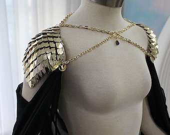 TUTORIAL How to Make Scale Mail Cape | Etsy UK