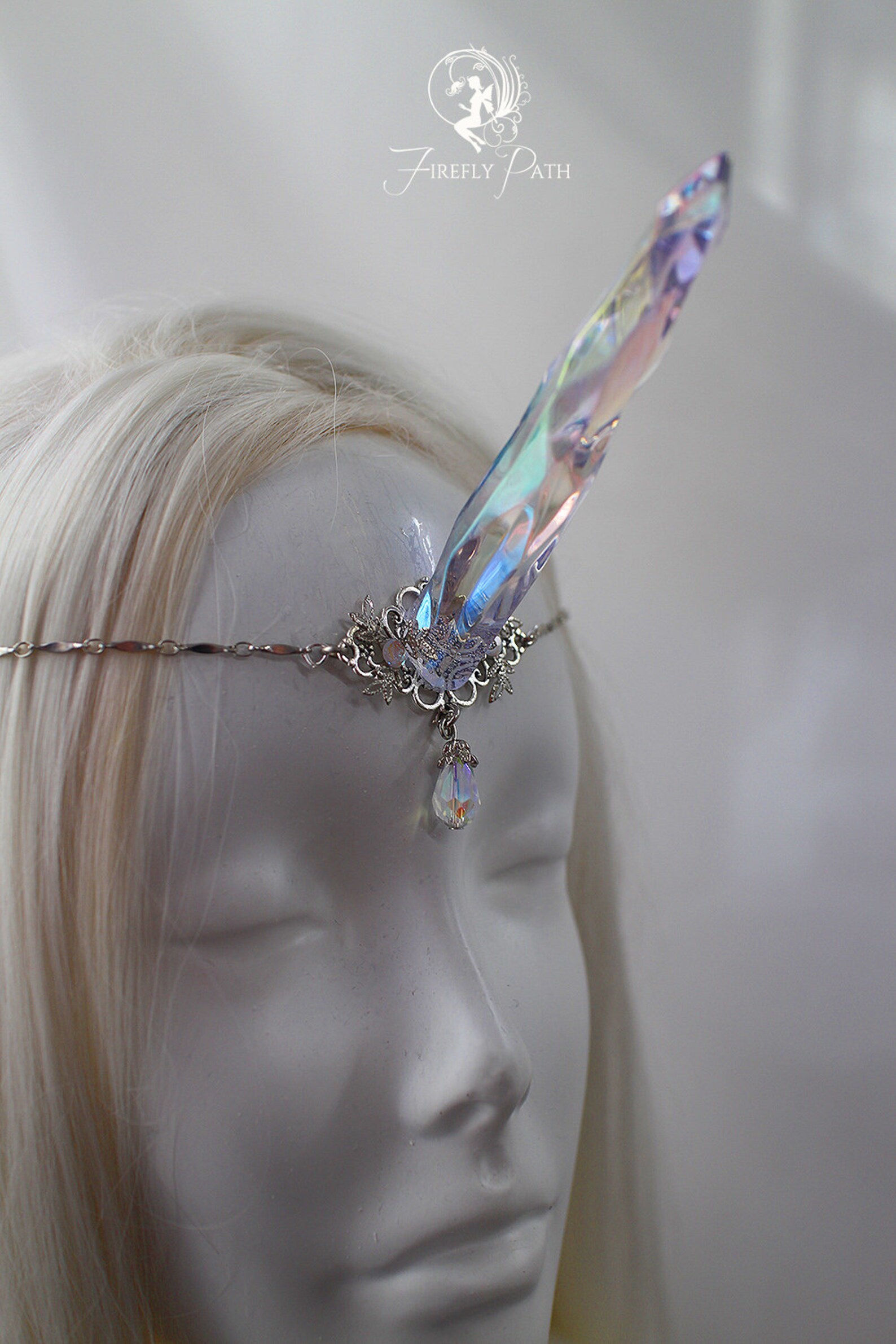 Crystal Unicorn Horn Circlet - Etsy