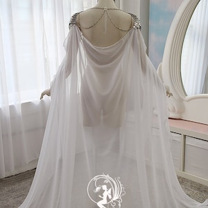 Silver Scale Mail Cape - Etsy