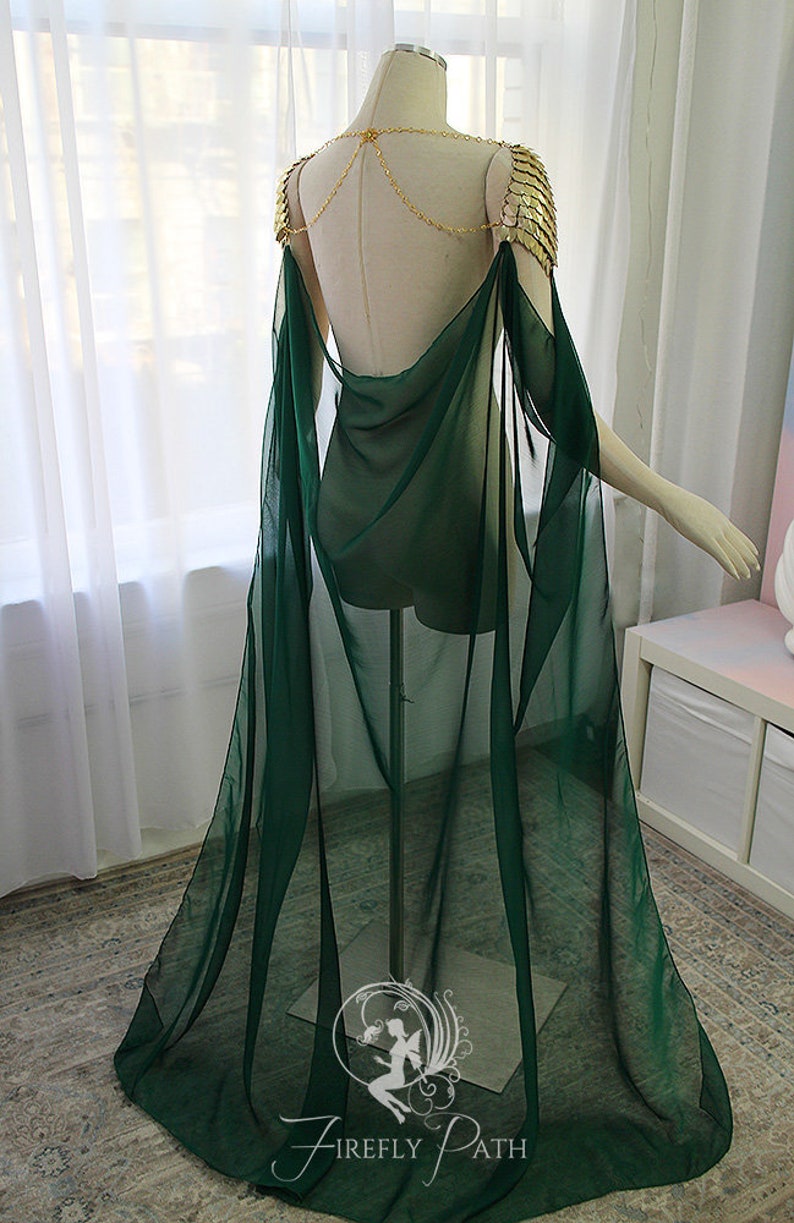 TUTORIAL how to make Scale Mail Cape | Etsy