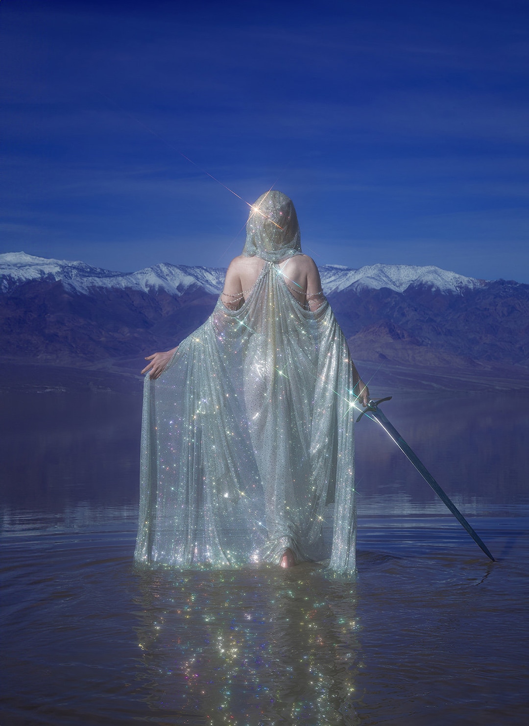 Ethereal Crystal Cape - Etsy