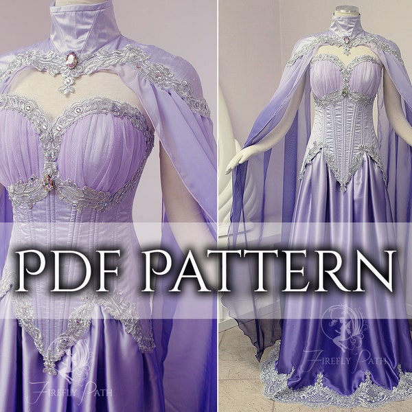 Fantasy Dress Pattern - Etsy