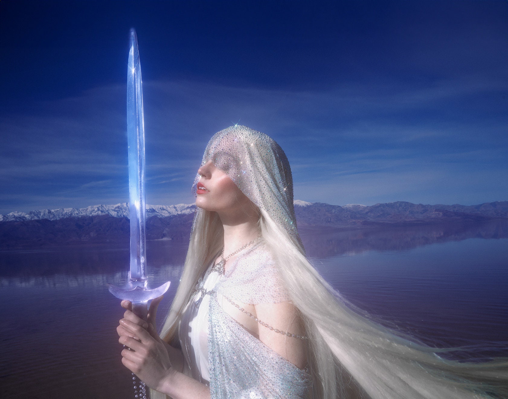 Ethereal Crystal Cape - Etsy