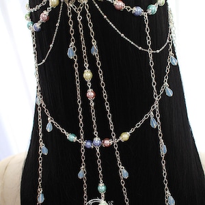 TUTORIAL How to Make a Hair Chain Lariat PDF - Etsy