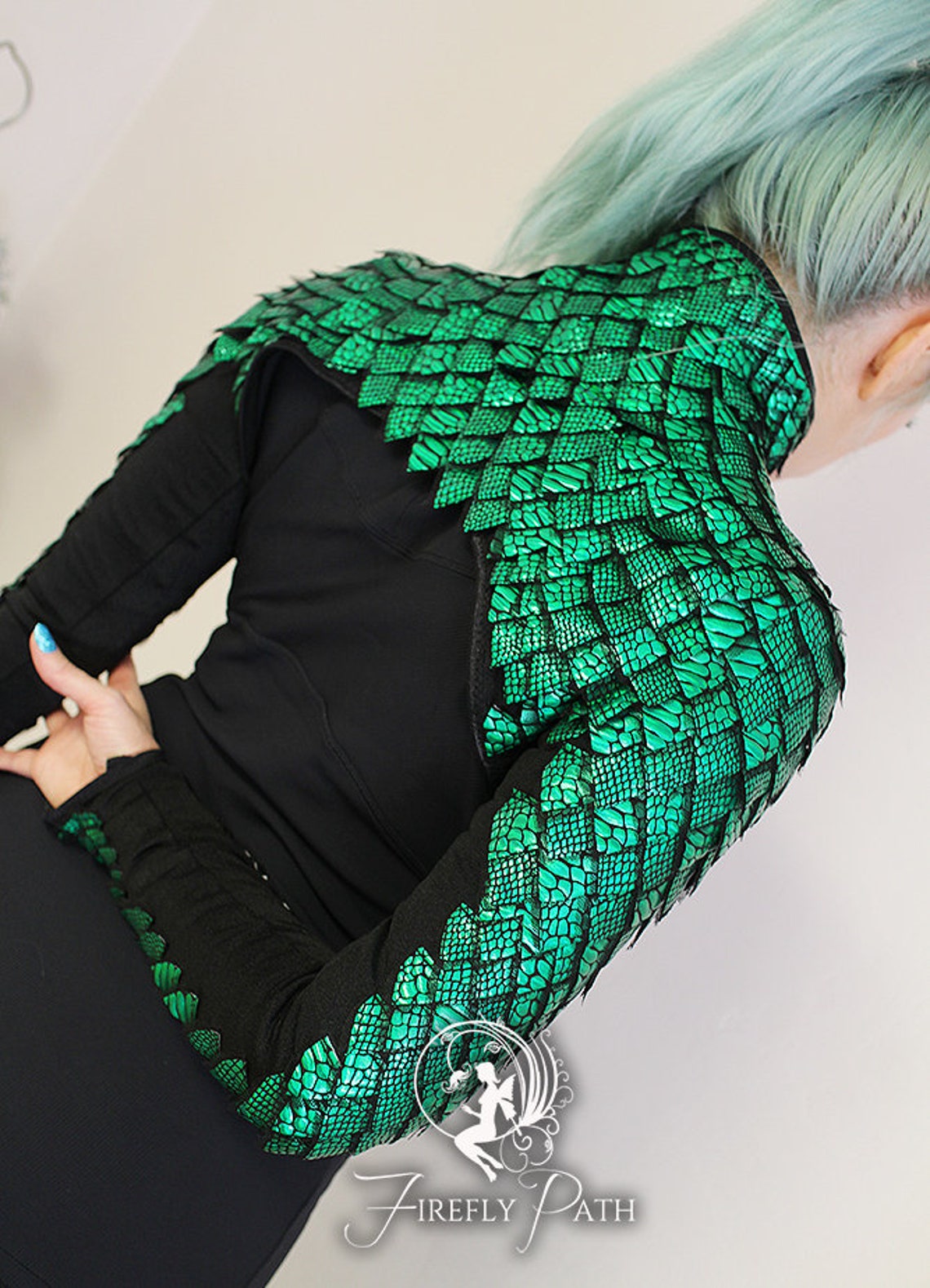 SEWING PATTERN how to make Dragon Scales Bolero Pattern | Etsy