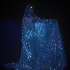 Ethereal Crystal Cape - Etsy