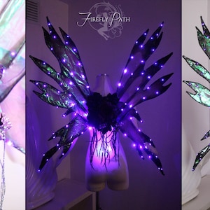 TUTORIAL How to Make Resin Light up Fairy Wings - Etsy