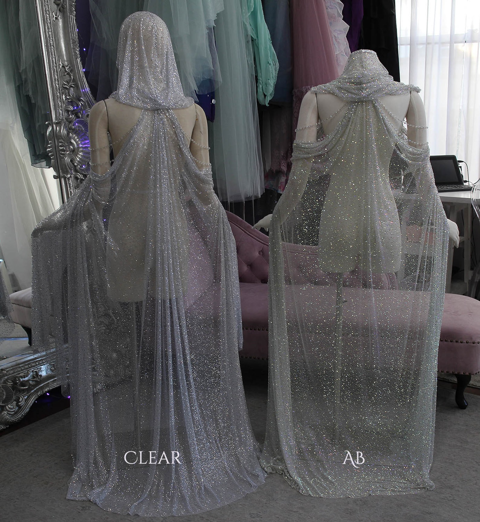 Ethereal Crystal Cape - Etsy