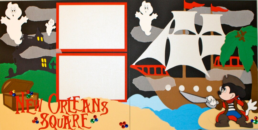 Disneyland New Orleans Square Pre-made Layout - Etsy