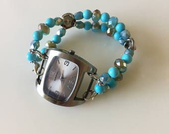Turquoise watch band | Etsy