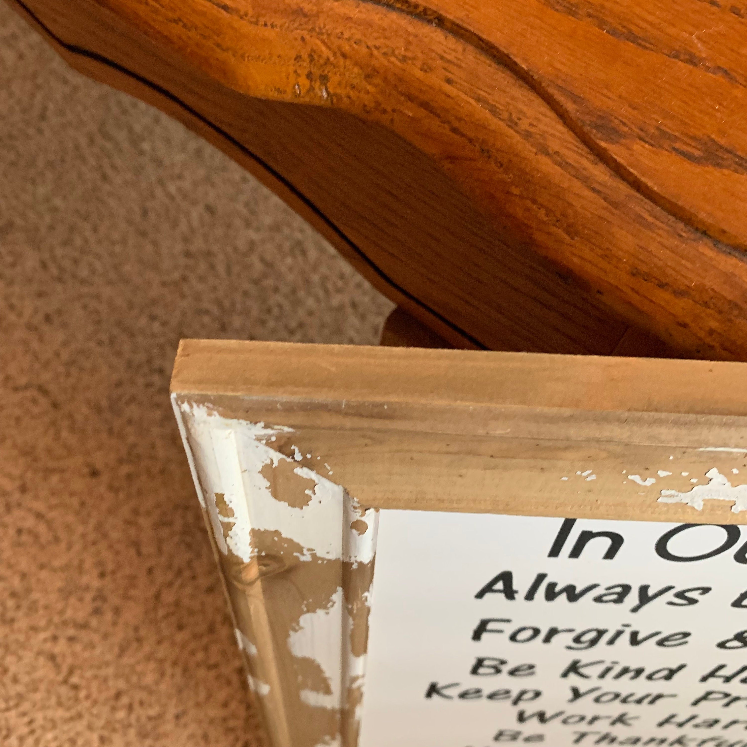 In Our Home Sign Home Rules Sign Home Decor Farmhouse | Etsy