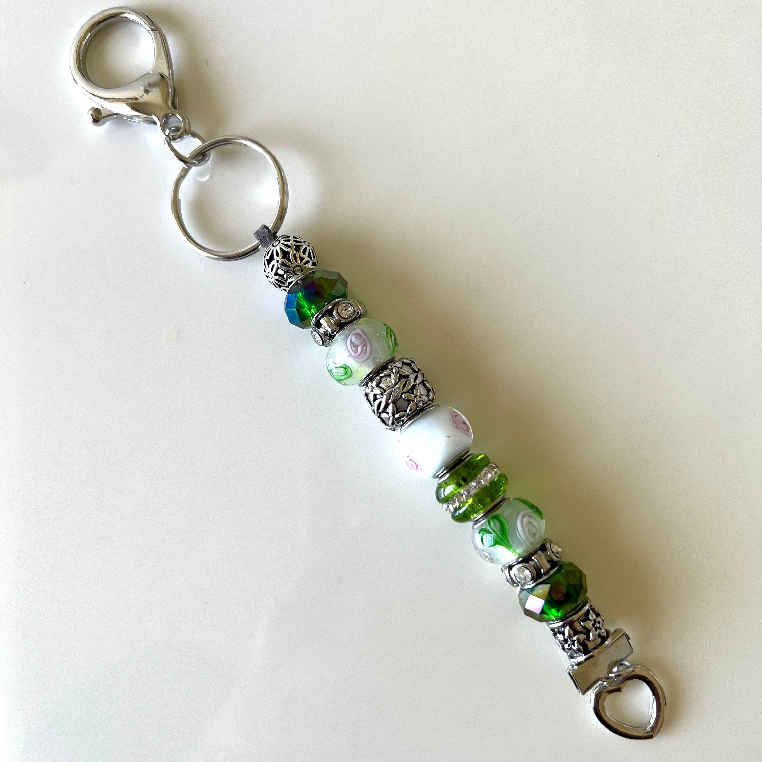 Chunky Beaded Key Holders, Beaded Key Chains, Designer Key Holders ...