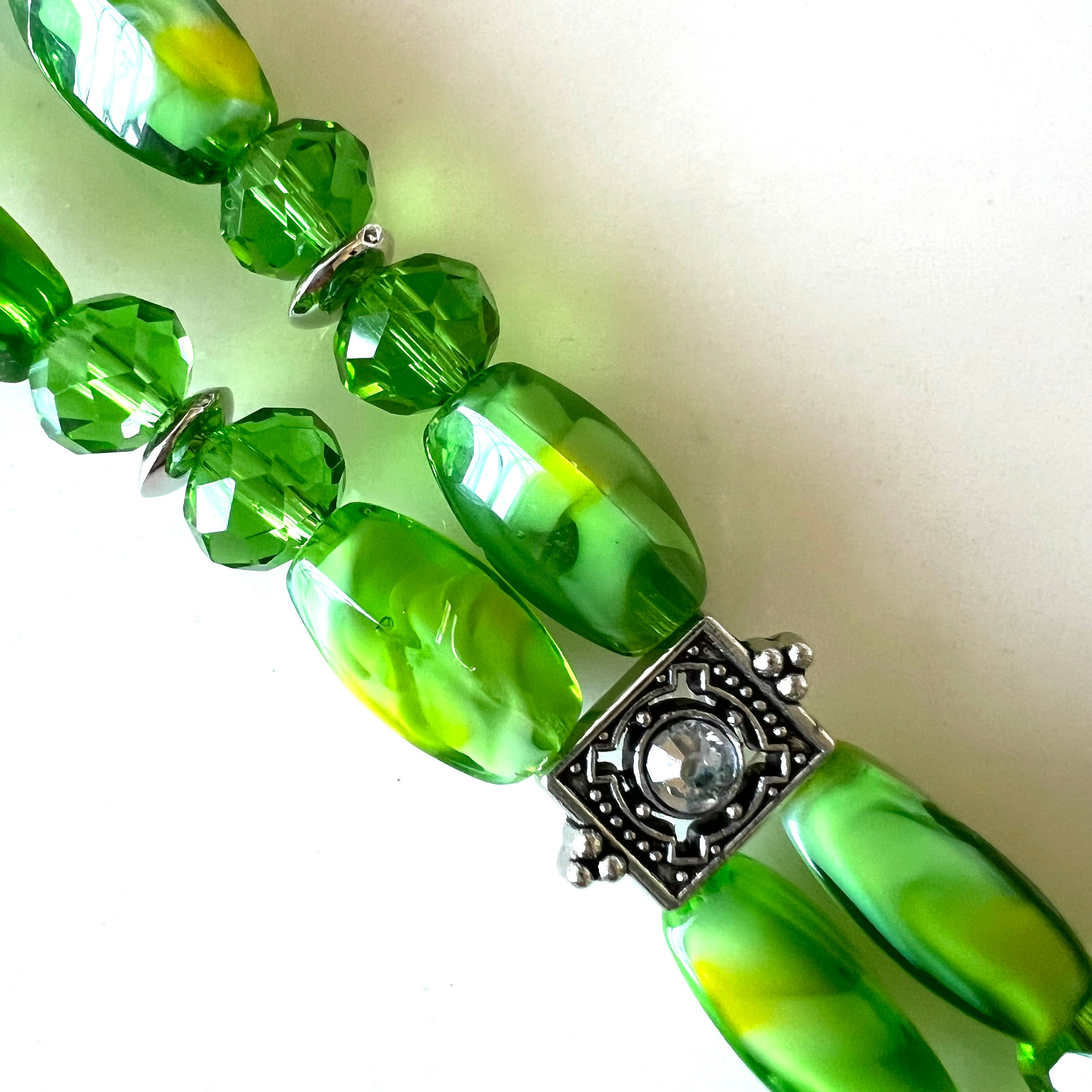 Green Peridot Watch, Green Watch, Womens Watch, Watch, Beaded Watch ...
