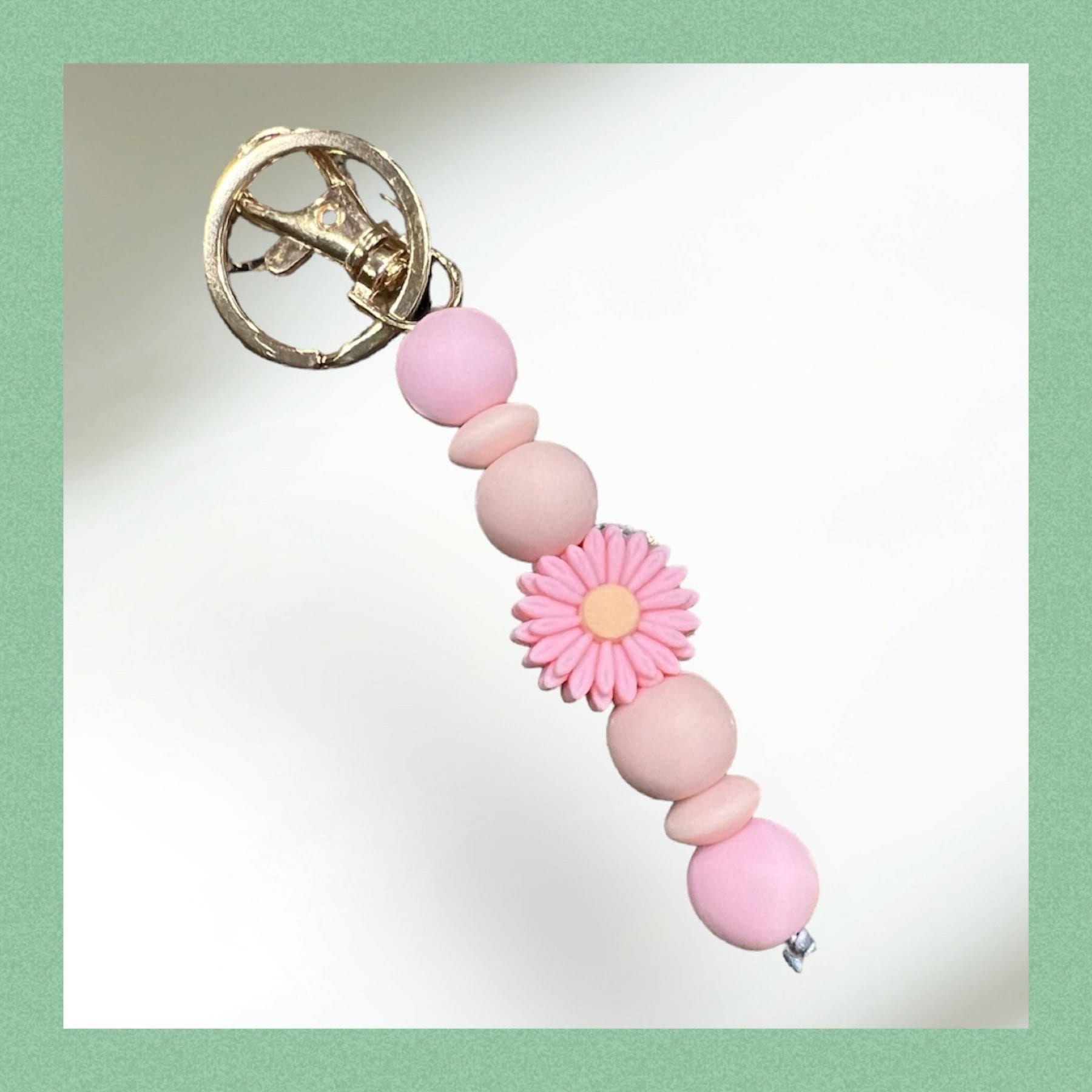 Silicone Daisy Key Rings, Car Key Rings, Purse Key Ring,backpack Key ...