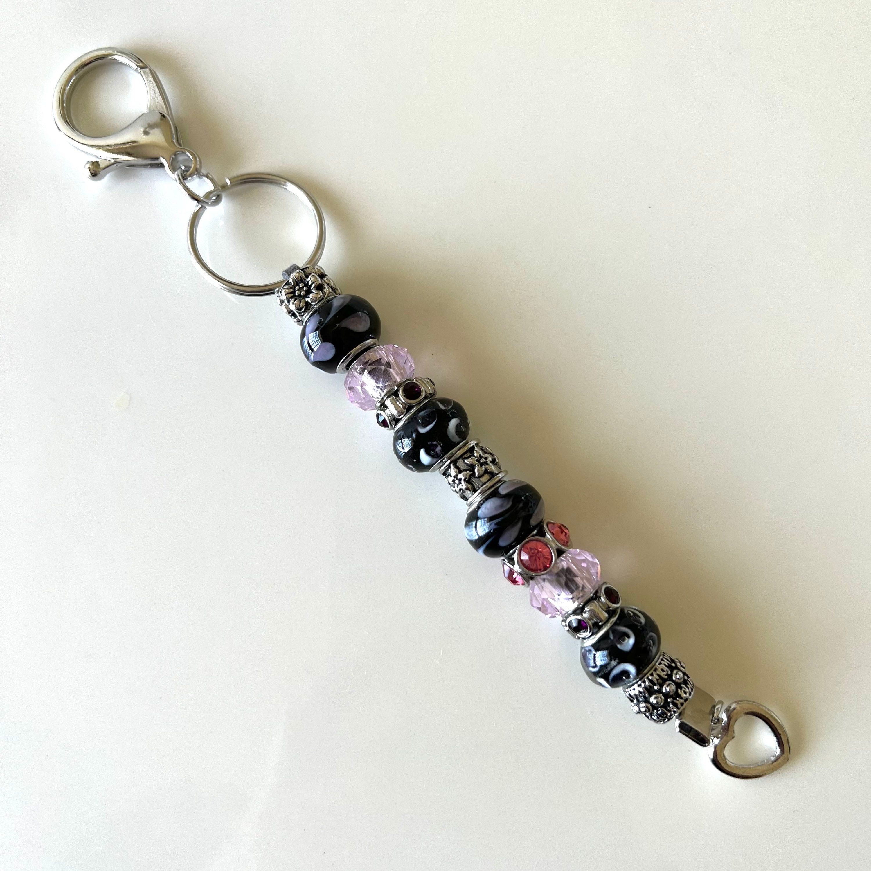 Chunky Beaded Key Holders, Beaded Key Chains, Designer Key Holders ...
